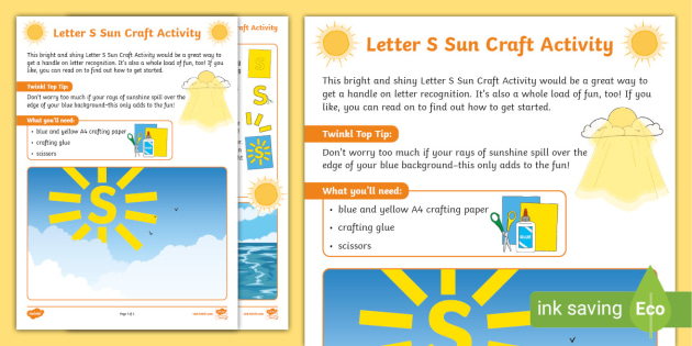 Phonics Craft • Twinkl.com.au