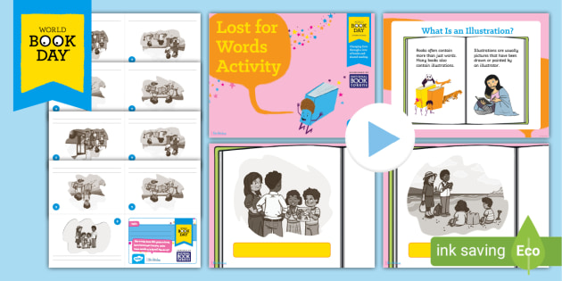 FREE! - World Book Day: Lost for Words Activity Packs Ages 5-7