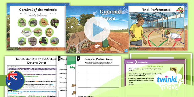 Move PE Year 4 Dance: Carnival of the Animals Lesson 3: Dynamic Dance ...