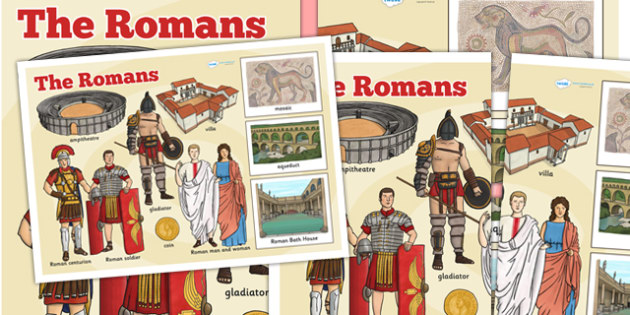 The Romans Large Information Display Poster - roman, poster