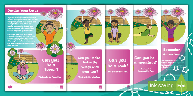 FREE! - Garden Yoga - Parent Resources - Activity Cards