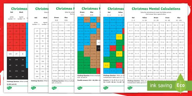 Christmas Multiplication Activities | twinkl.co.uk