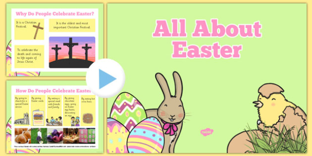 SEN All About Easter PowerPoint - easter, SEN, easter story, P