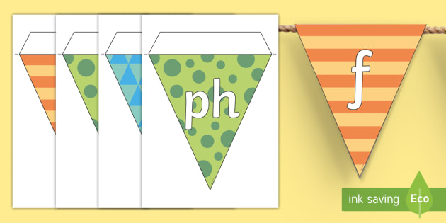 f Sound Family Display Bunting (Teacher-Made)