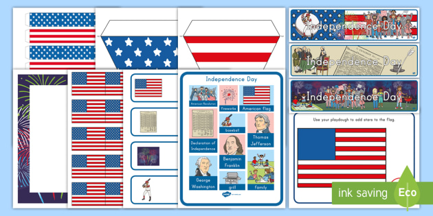 Independence Day Bulletin Board Pack - usa, independence day