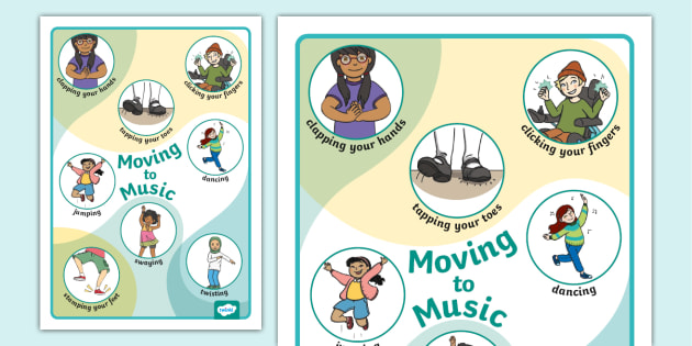 👉 KS1 Moving to the Music Information Poster