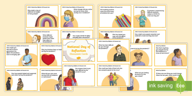 COVID-19 National Day of Reflection KS2 Discussion Cards