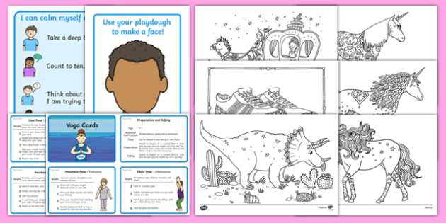 KS1 Calm Kit Activity Pack (teacher made)