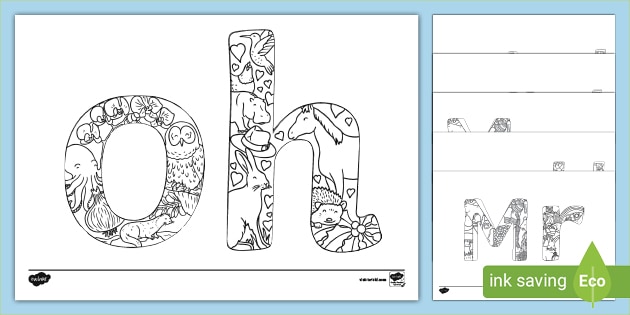 Phase 5 Tricky Words Mindfulness Colouring Pages