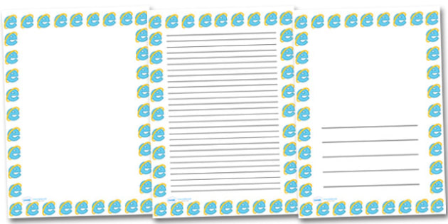 Explorer Portrait Page Borders- Portrait Page Borders