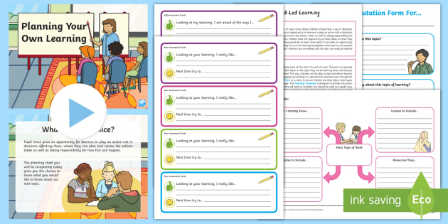 Pupil Voice - Learning - Child Led Learning Resource Pack Pupil Voice - Learning - Child Led Learning Resource Pack
