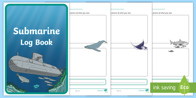 Submarine Log Book Activity
