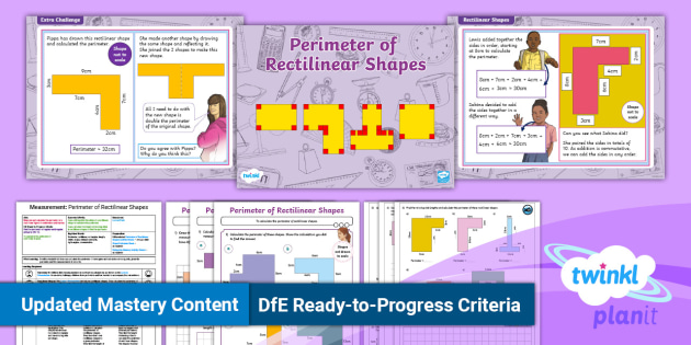 👉 Y4 Perimeter PlanIt Maths Lesson 3