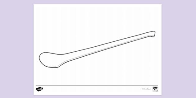 FREE! - Hurling Stick Colouring Sheet (teacher made)