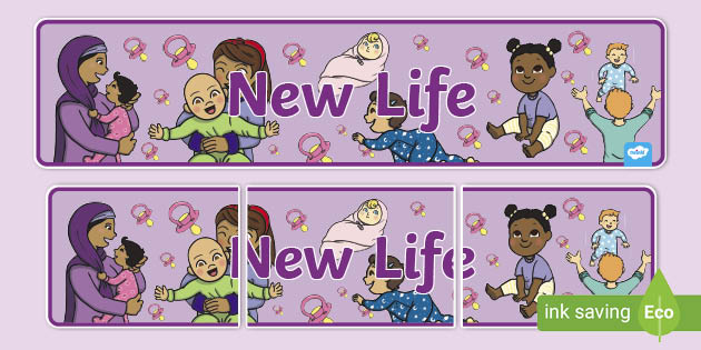 New Life Banner (Teacher-Made)