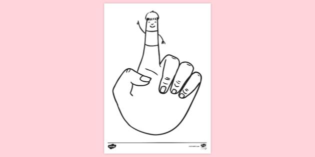 FREE! - Peter Pointer Colouring | Colouring Sheets