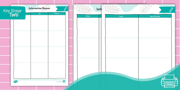 * NEW * KS2 | Intervention Planner | Teacher Planner