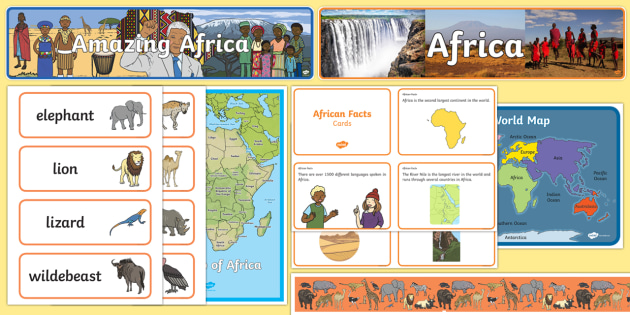 Ready Made Africa Display Pack - ready made, africa, display