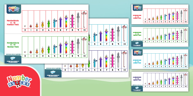 Numberblocks Number Track 0-10 (teacher made)