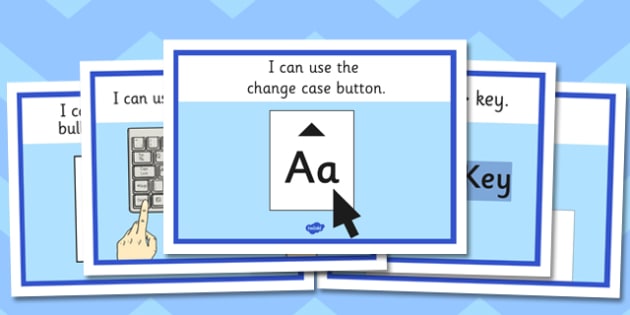 Word Processing Skills Help Posters (teacher made)