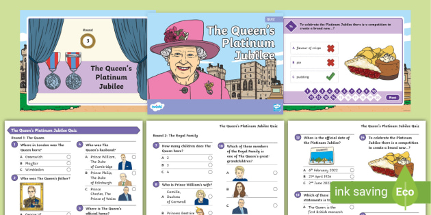 KS1 The Queen's Platinum Jubilee Quiz | Royal Jubilee Quiz