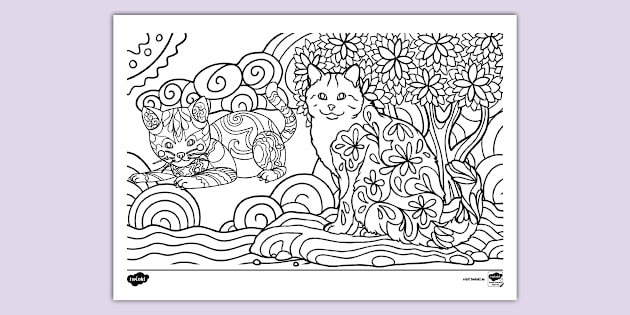 Mindfulness Animal Colouring Sheets | twinkl.co.uk