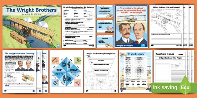 Wright Brothers Teaching Pack (teacher made)
