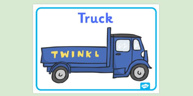 FREE! - Truck Display Poster | Display Posters