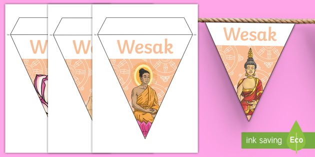 Wesak Display Bunting
