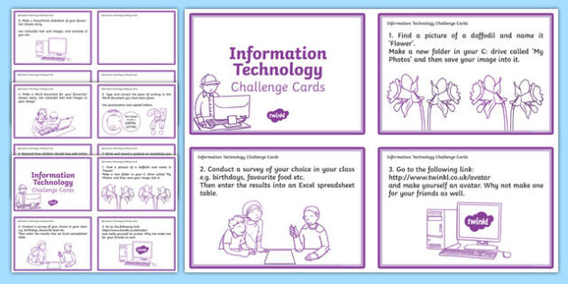 General ICT Task Cards (creat de profesori)