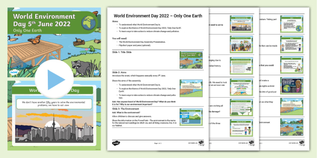 World Environment Day Whole School Assembly Pack