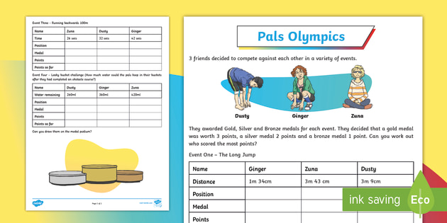 Elementary Physical Education Worksheets Identify The Sports Activties