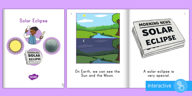 Solar Eclipse Emergent Reader eBook (teacher made)