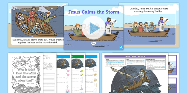 Jesus Calms the Storm Teaching Pack