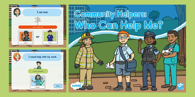Community Helpers: Who Can Help Me? PowerPoint