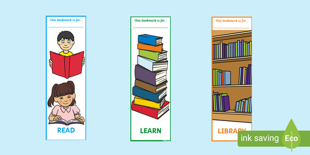 FREE! - Library Bookmarks Printable Resource | Twinkl