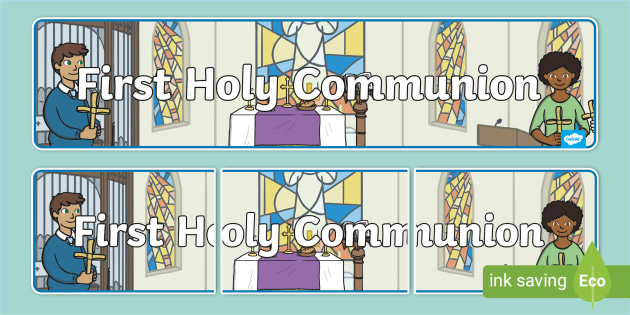 First Holy Communion Display Banner (teacher made)