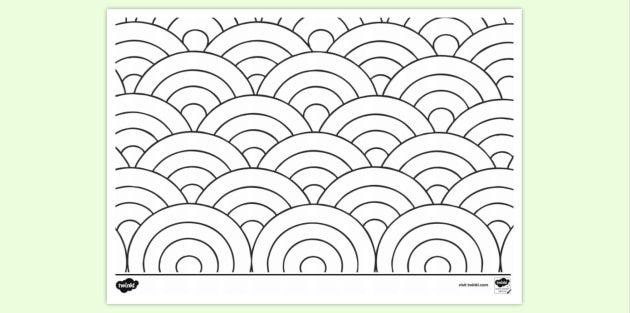 FREE! - Pattern Colouring Page | Colouring Sheets