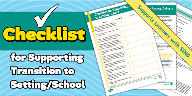 Staff Checklists | twinkl.ca