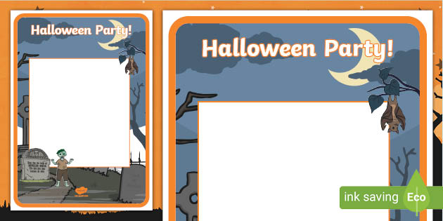 Editable Halloween Poster | Halloween Poster Ideas