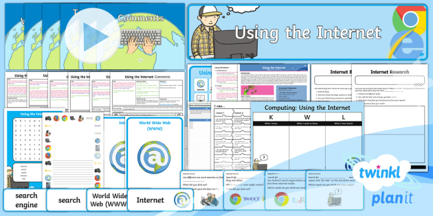 Computing: Using the Internet Year 2 Unit Pack