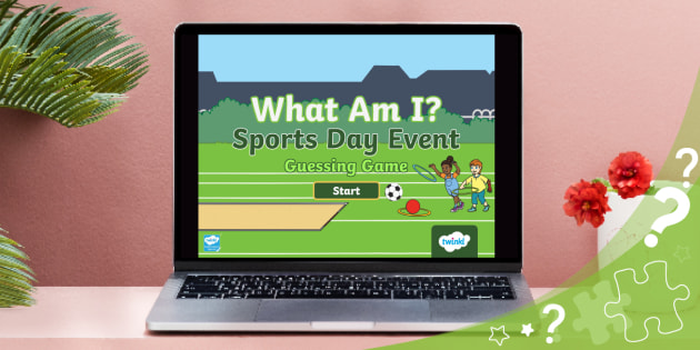 What am I? Sports Day Event Guessing Game PowerPoint - AL