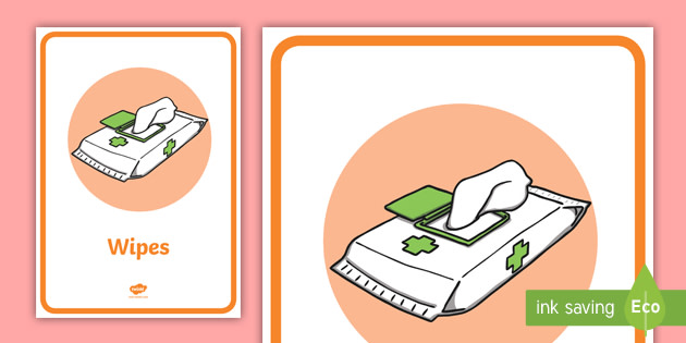 Wipes Display Poster (teacher made)