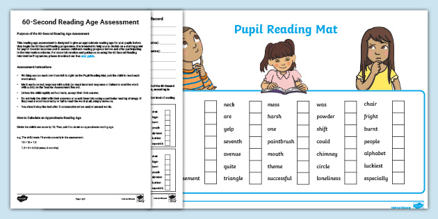 What is a Reading Age? - Answered - Twinkl teaching Wiki