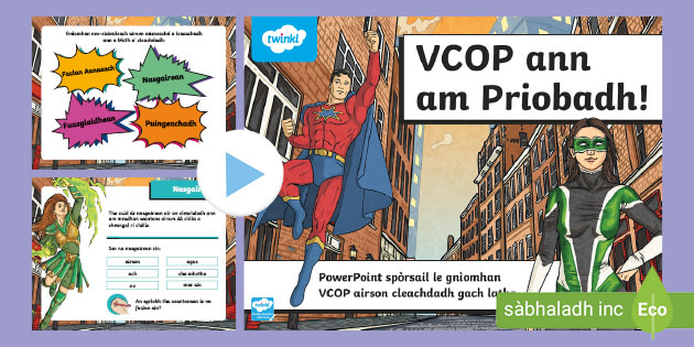 PowerPoint VCOP (teacher made)