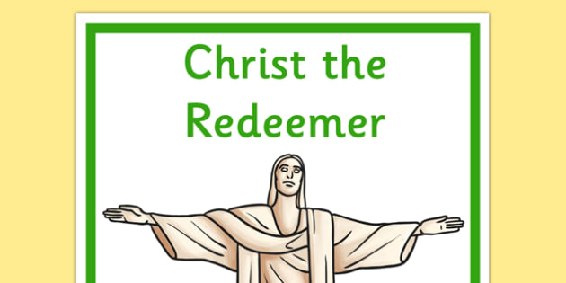 Christ the Redeemer Display Poster (teacher made)