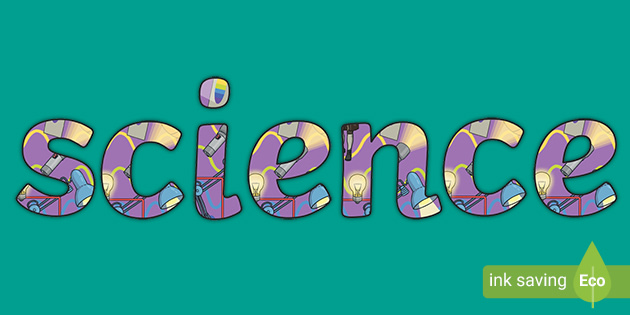* NEW * Year 5 Science Themed Display Lettering Resource Pack
