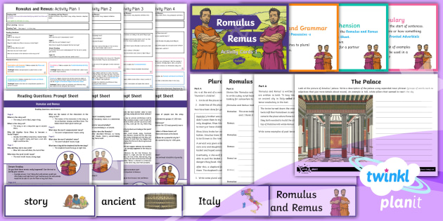 Romulus and Remus Guided Reading Y4 Unit Pack (teacher made)