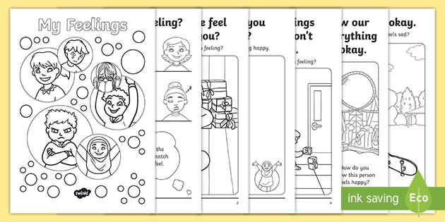 Feelings Activity Booklet - Teaching Resources