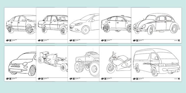 hanukkah and cars coloring pages